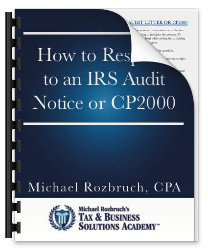 CHECKLIST: How to Represent Clients in 1040 Audit and CP2000 Issues ...